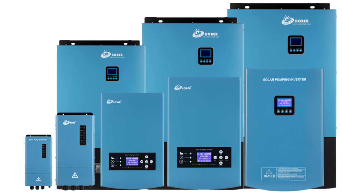 Hybrid solar pump inverter - Hober